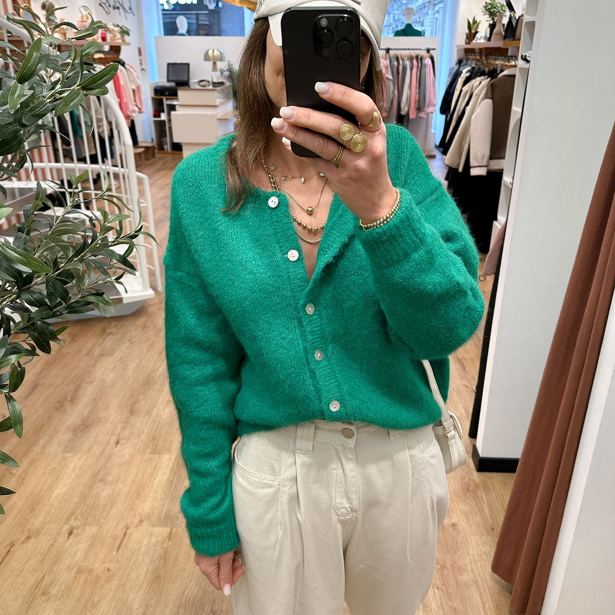 GILET FURILLA VERT – Les pépites d'Elo