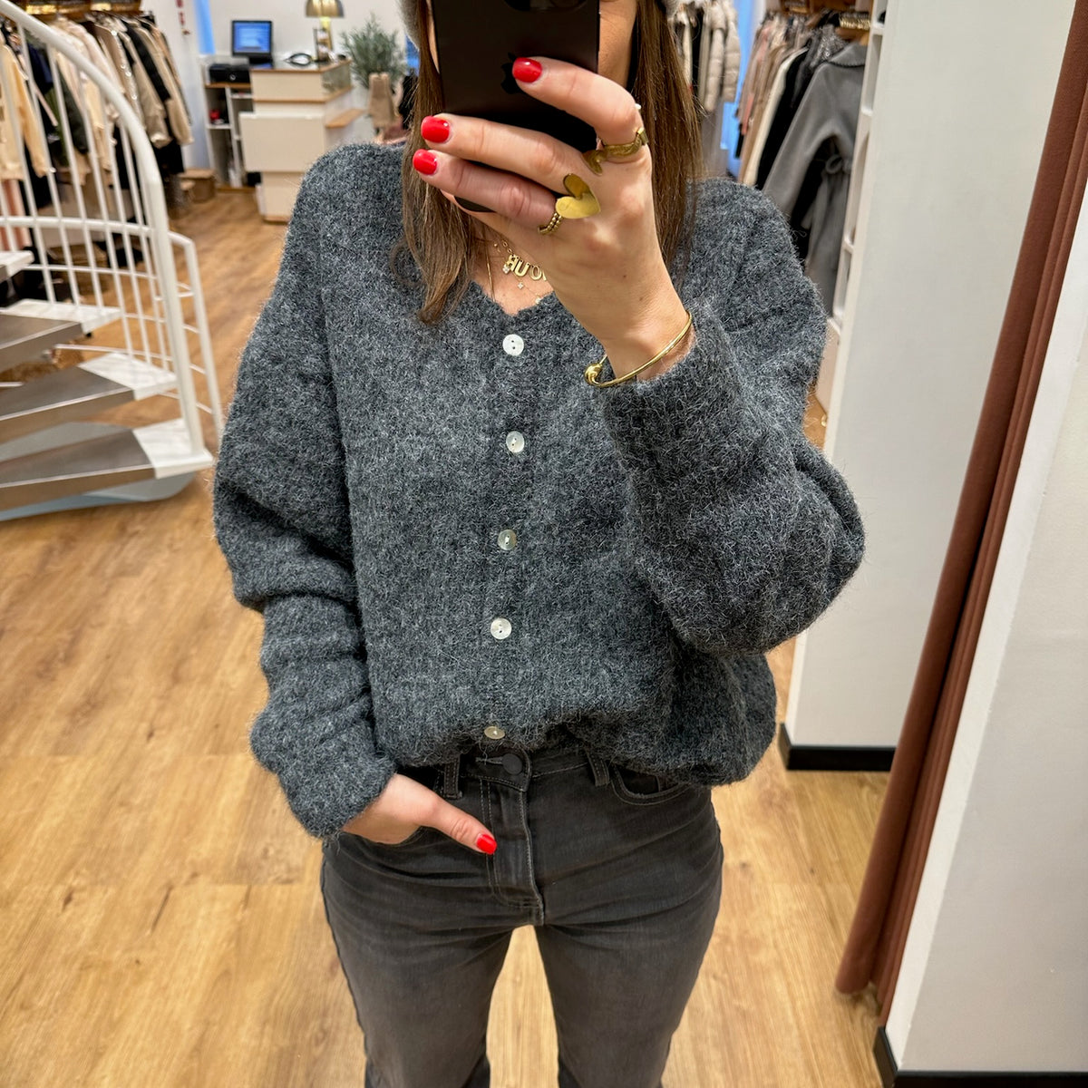 GILET FURILLA GRIS – Les pépites d'Elo